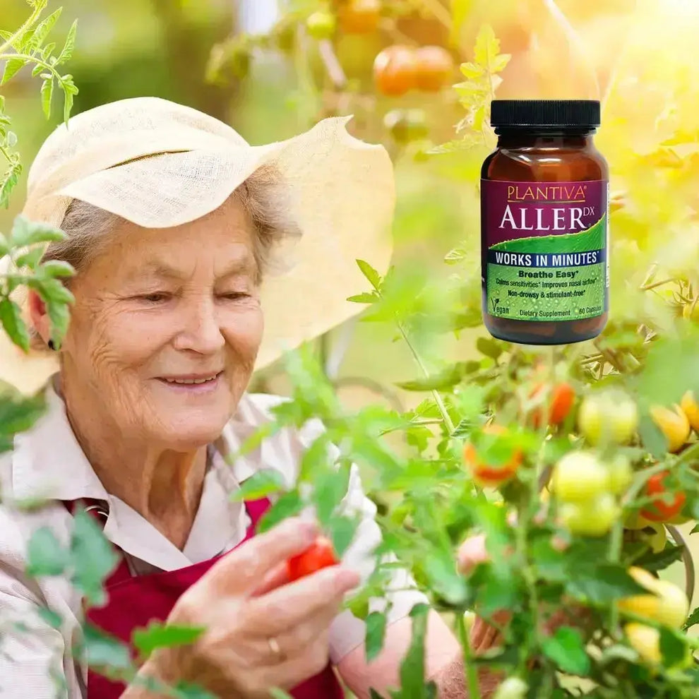 AllerDx 60-Capsule Bottle, Vegan – Plantiva Natural Supplements