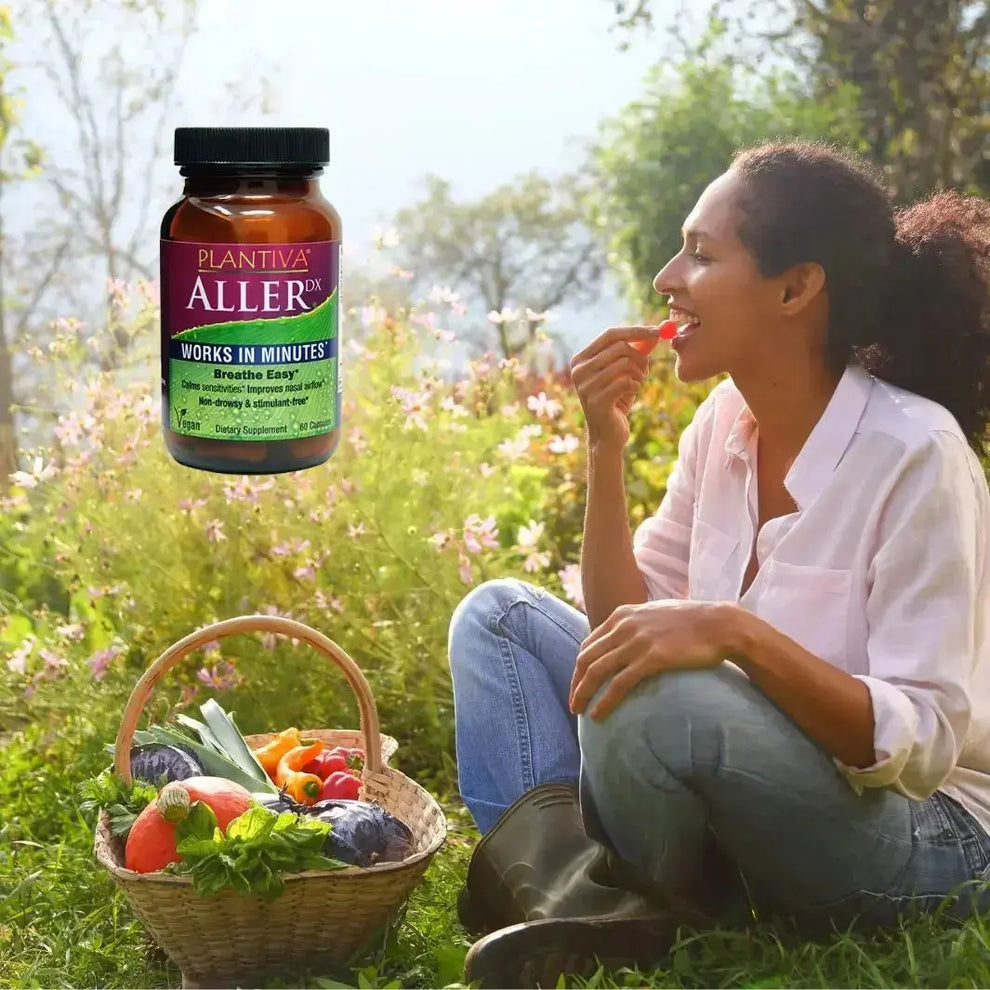 AllerDx 60-Capsule Bottle, Vegan – Plantiva Natural Supplements